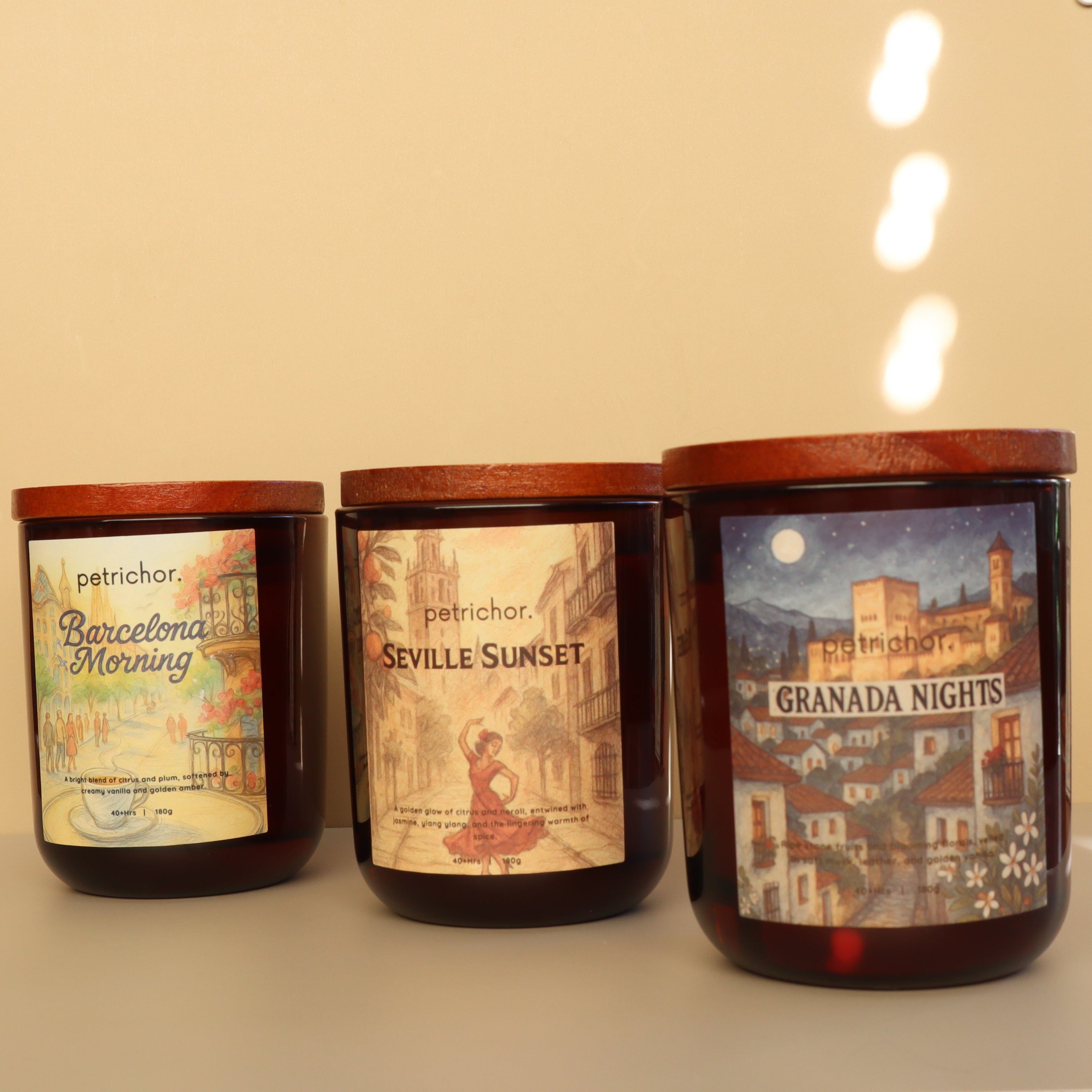 Postcards from Spain | Travel Inspired Candles Australia