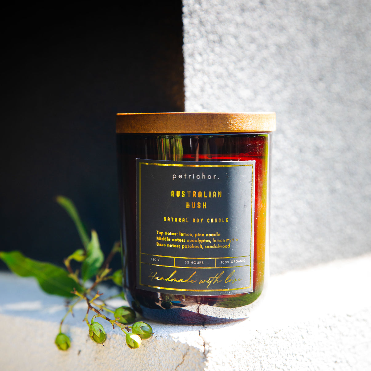 Australian Bush: Luxury Handmade Candles | Petrichor